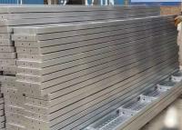 China Q235 Steel Square Rib Pre-Galvanized Scaffolding Plank for sale