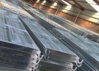 China Galvanized Metal Catwalk With Circle Hooks For Scaffolding System for sale