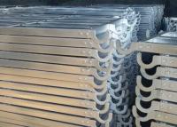 China Galvanized Metal Catwalk With Circle Hooks For Scaffolding System for sale