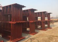 China Factory Price Construction Red Color Steel Ladder H Frame Scaffolding for sale