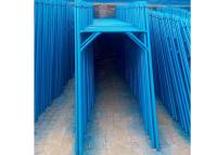 China Painted Steel Door Frame Scaffolding for sale