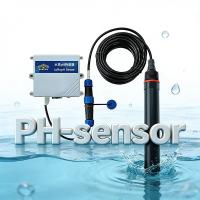 China Industrial LoRaWAN Water Quality Online pH Sensor with IP68 Waterproof & Automatic Temperature Compensation for sale