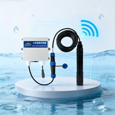 China LoRaWAN Wireless Ammonia Nitrogen Sensor, Suitable for Online Monitoring of Surface Water, Aquaculture Wastewater, and Industrial Discharge for sale