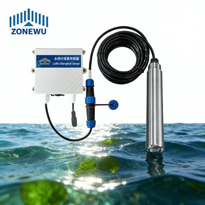 China ZONEWU External DC-powered Chlorophyll Sensor with LoRaWAN ,  Real-time Algae Monitoring for Drinking Water Safety for sale