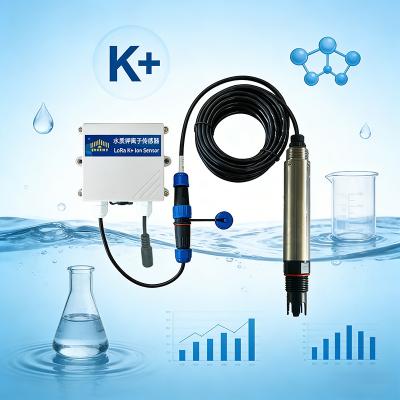 China Digital LoRaWAN K+ Ion Water Quality Sensor LW114D , Cloud-Based Monitoring , OTAA Class A Communication for sale