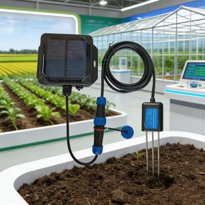 China LoRaWAN Solar Soil 3-in-1 Sensor | pH/Temperature/Humidity Monitoring | Precision Agriculture Specific for sale