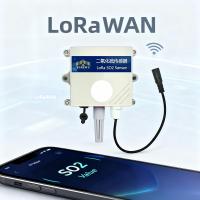 China LoRaWAN Sulfur Dioxide (SO2) Temperature And Humidity 3-In-1 Sensor | Atmospheric Environment Monitoring/Industrial Waste Gas Emissions for sale