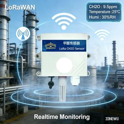 China LoRaWAN Formaldehyde (HCHO) Temperature And Humidity 3-In-1 Sensor | Indoor Air Quality Monitoring | Newly Installed Residential/Office Dedicated for sale
