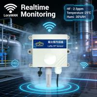China LoRaWAN Hydrogen Fluoride Temperature and Humidity Sensor | Semiconductor/Photovoltaic/Chemical Safety Monitoring for sale
