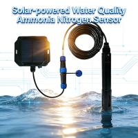 China LoRaWAN Solar Ammonia Nitrogen Sensor | NH3-N Water Quality Monitor for Aquaculture/Wastewater | OEM Support for sale