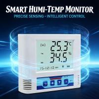 China Ethernet Type Temperature And Humidity Sensor | RJ45 Network Port | Modbus TCP/MQTT Protocol | Dedicated For Computer Room/Warehouse/Building Automation for sale