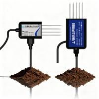 China RS485 Soil Temperature and Humidity Sensor Performance High Accuracy and Fast Response with Waterproof IP68 for Direct Soil Burial for sale