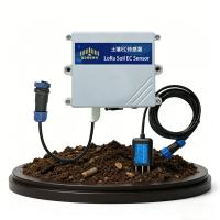 China LoRaWAN Soil EC Analyzer Featuring Battery Operated Wireless Communication and Durable Design for Soil Nutrient Analysis for sale