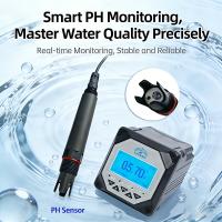 China 0.01pH Resolution RS485 Modbus pH Sensor Probe | ABS/PC Alloy, 2-point Calibration for Industrial Wastewater & Aquaculture for sale