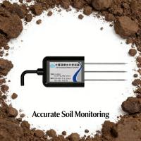 China LoRaWAN soil sensor designed for large area farmland and orchard monitoring with multi parameter detection capabilities for sale