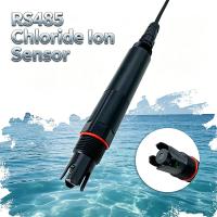 China RS-485 and 4-20mA Output Type Online Chloride Ion Sensor with Temperature Compensation for sale