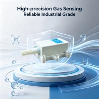China Durable RS485 HCN Cyanide Gas Sensor with Temperature & Humidity Monitoring for Industrial Continuous Operation for sale