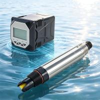 China Industrial Grade Online Nitrate Ion Sensor RS-485/4-20mA/0~100.0 mg/L for sale