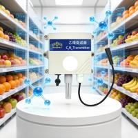 China Industrial Ethylene Gas Sensor RS485 Real Time Ppm Level Detection for Crop Ripening Monitoring and Cold Chain Management for sale