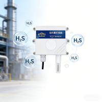 China ZONEWU Multi Parameter Intelligent Industrial Air Quality Monitor Wall Mounted 0-100ppm RS485 H2S Gas Detector for sale