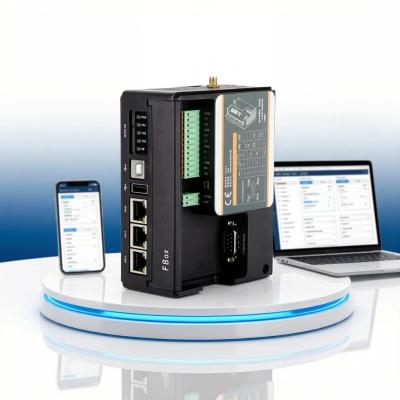 China FBOX Industrial IoT Gateway, 4G LTE & WiFi Optional, 350+ Industrial Protocols for PLC Remote Monitoring for sale