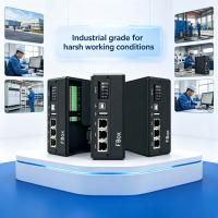 China FBOX Industrial IoT Gateway, 4G LTE & WiFi Optional, 350+ Industrial Protocols for PLC Remote Monitoring for sale