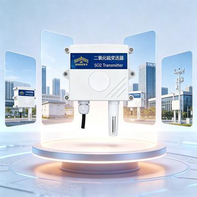 China RS485 Sulfur Dioxide Gas Detector Modbus Communication for Industrial and Environmental Protection for sale