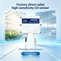 China ZONEWU RS485 Ozone Sensor in Greenhouse Agriculture Farm Oxygen Detector, Intelligent O3 Ozone Transmitter Modbus for sale