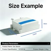 China High Quality NDIR Formaldehyde (CH2O) Gas Analyzer 0-50ppm RS485 Output for Indoor air Quality Monitoring for sale