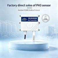 China RS485 PH3 Temperature and Humidity Gas Sensor 3-in-1 0-1000ppm ModBus RTU Industrial Gas Detector for sale