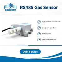 China RS485 PH3 Temperature and Humidity Gas Sensor 3-in-1 0-1000ppm ModBus RTU Industrial Gas Detector for sale