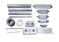 China Zinc Anodes for Ships Yacht Vessel , Zinc Ballast Tank Anodes Cathodic protection for sale