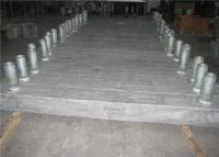 China Aluminium Anodes For Harbours Jetties / Aluminium Sacrificial Anodes Used In Cathodic Protection Systems To Prevent Corrosion Of Metal Structures Submerged In Water Or Buried In Soil for sale