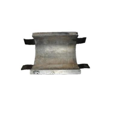 China Customized Round Aluminum Bracelet Anode / Marine service  ISO DNV for sale