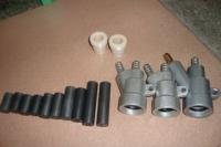 China Boron Carbide Nozzle Sandblasting nozzle Boron Carbide Venturi Nozzle hotpress process for sale