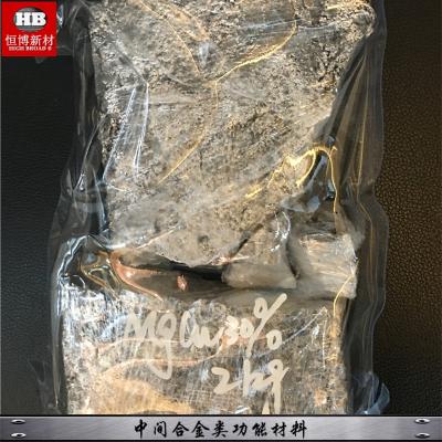 China Magnesium Tin Master Alloy MgSn 20% 30% Alloy Ingots for Magnesium Smeltings for sale