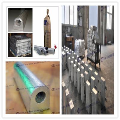 China Tank Cathodic Protection Magnesium Anode Low Potential Hipotential for sale