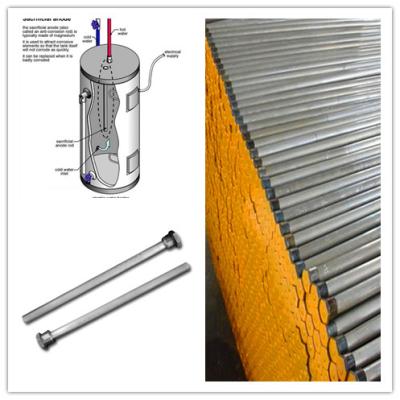 China AZ31B magnesium anode rod water heater , solar water heater parts for sale