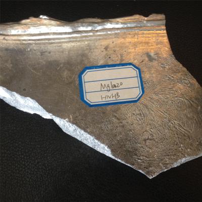 China MgLa5 MgLa25 Magnesium Master Alloy Magnesium Lanthanum Master Alloy Ingot for sale