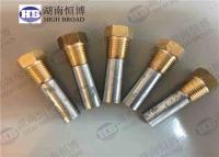 China ASTM B418-95 Water Heater Anode Rod Complete Zinc Pencil Anode For Marine Engines for sale