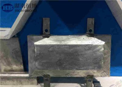 China Anti - Corrosion / Cathodic Protection 22W 44W Magnesium Anode With Double Iron Feet for sale