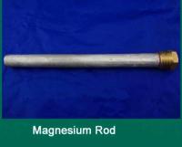 China Extruded Water Heater Magnesium Anode Rod 20mm Thickness With 20mm BSB Thread for sale