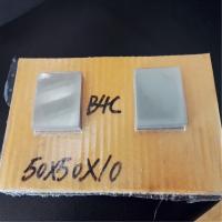 China Boron Carbide Ceramic Bulletproof Plates , Ballistic Body Armor Plate for sale