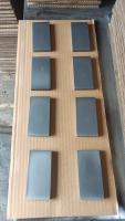 China Square Type And Hexagonal Shape Ballistic Tiles Silicon Carbide Tile Boron Carbide Plate for sale