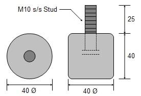 China OEM Magnesium Anode Water Heater Anode Rod Fit Condenser Water Boxes for sale