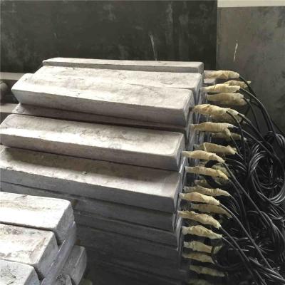 China Silver Color Magnesium Condenser Anodes , Water Heater Anode Rods ISO Certified for sale