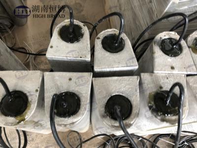 China Casting Magnesium Anode Packaged Backfill , Sacrificial Anodes For Cathodic Protection Systems Protect Steel Structure for sale
