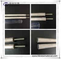 China High Impact Resistance Rod Anodes Magnesium Aluminum Zinc Alloys With Smooth Surface Finish for sale