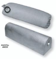 China ISO9001 certified M1C 17 lbs 32 lbs 60 lbs backfilled anodes with smooth surface for cathodic protection of pipelines for sale