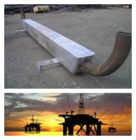 China AL ALLOYS Core Bend Aluminum Anode With Durable And Corrosion-Resistant Design For Internal Steel Structure Immersed In Seawater for sale